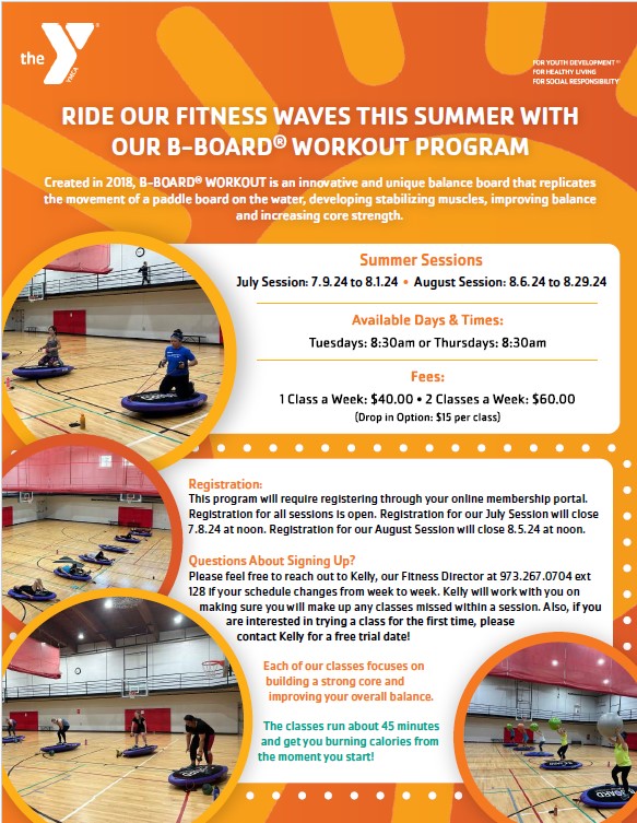 B-Board® Workout – The Greater Morristown YMCA